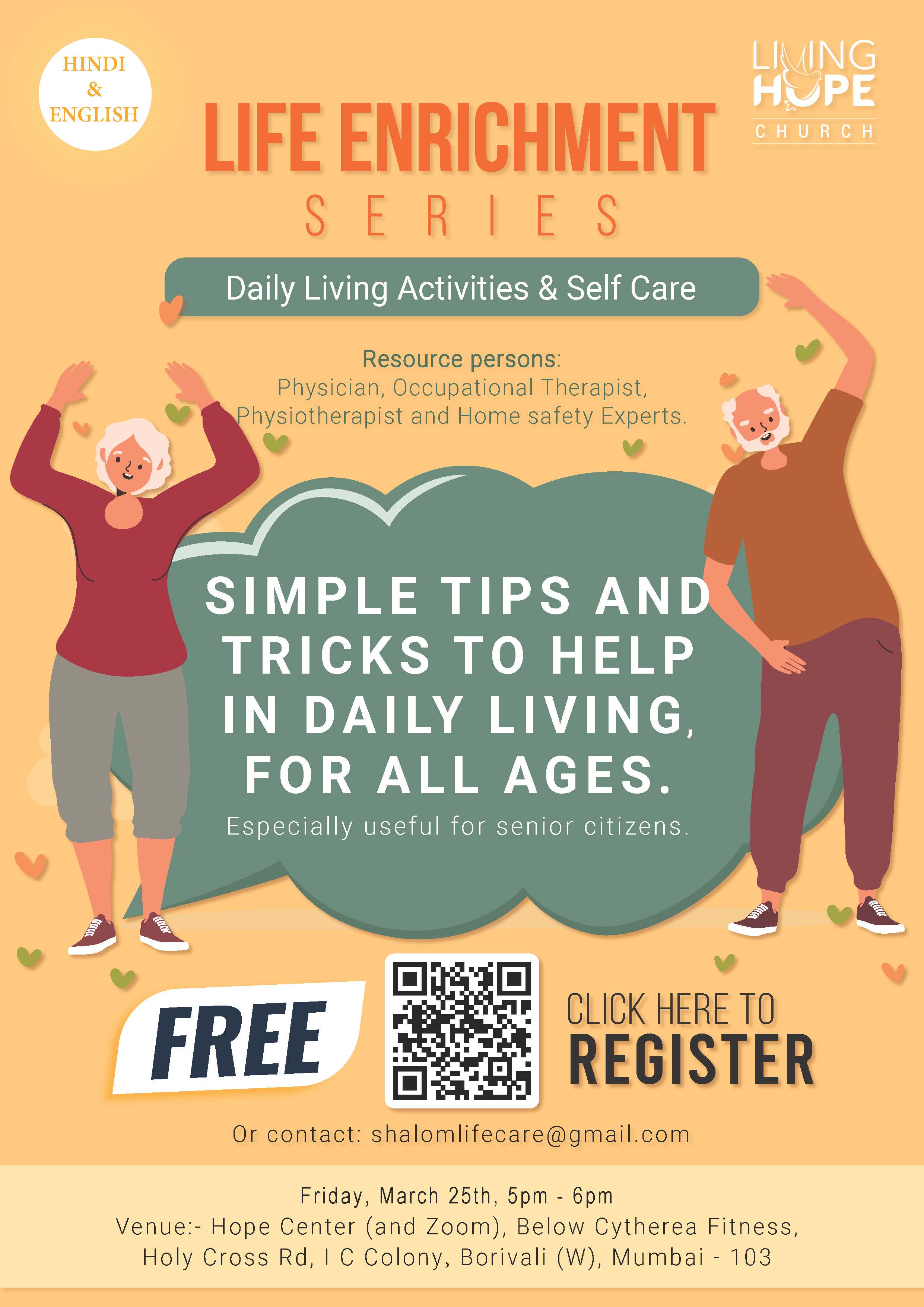 Shalom Lifecare – Bringing the Shalom of God into lives